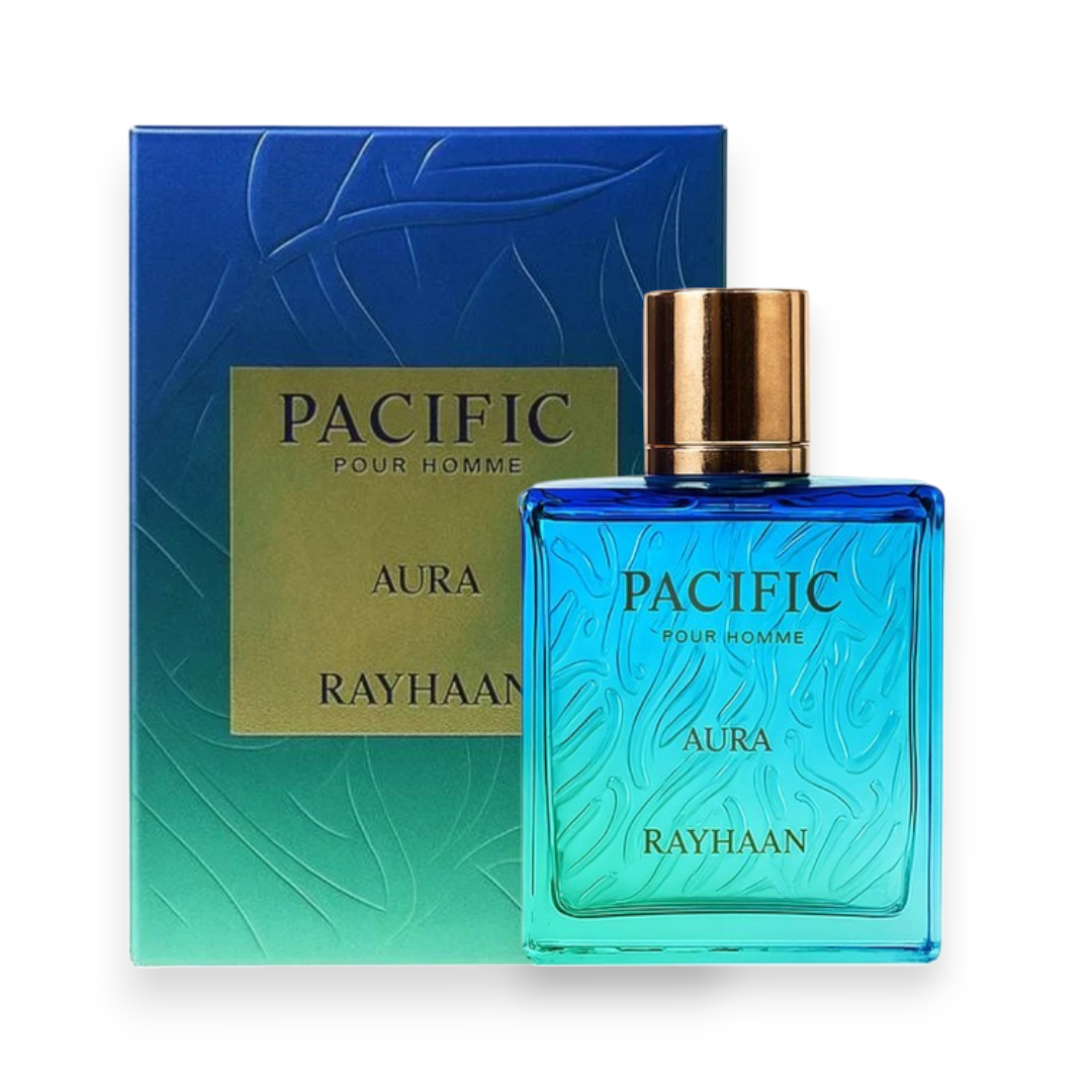 Rayhaan Pacific Aura Eau de Parfum Heren 100ml | PureOud.nl – Pure Oud