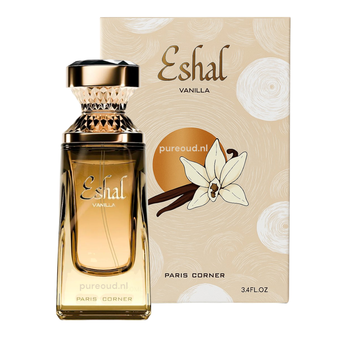 Paris Corner Eshal Vanille Eau de Parfum Unisex 100ml | PuurOud.nl – Pure Oud